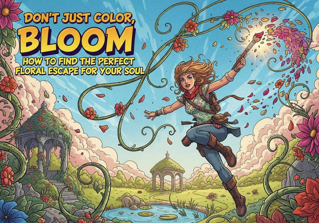 Don’t just color, Bloom: How to find the perfect floral escape for you ...