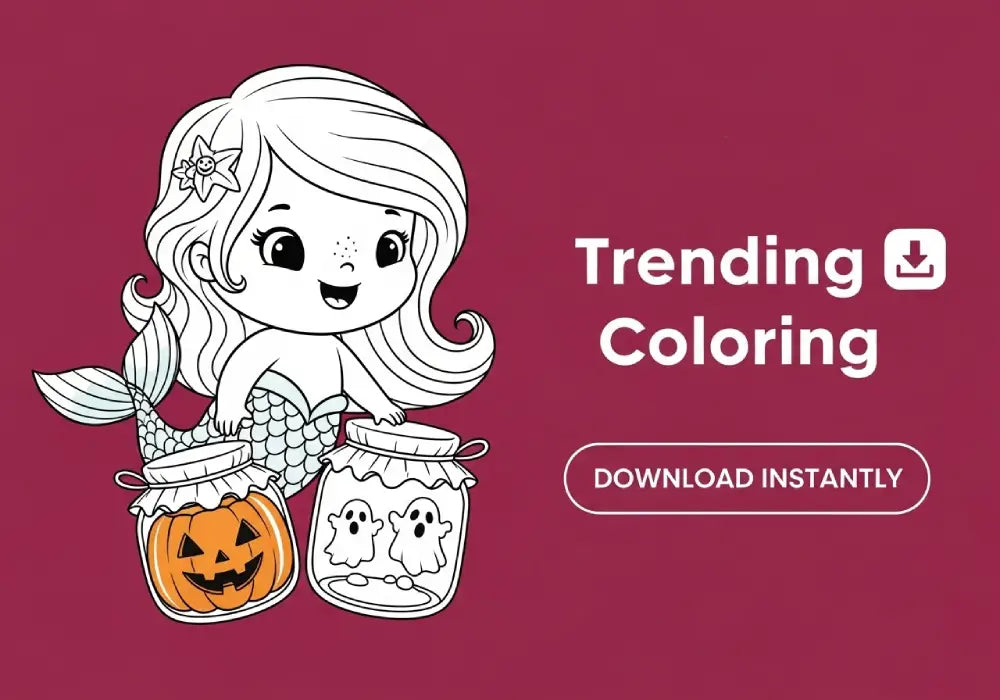 Discover Adorable Printable Coloring Books for Kids & Adults – Trending ...