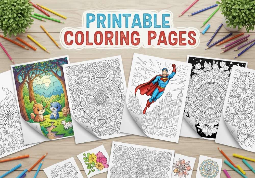 Printable Coloring Pages – Trending Coloring
