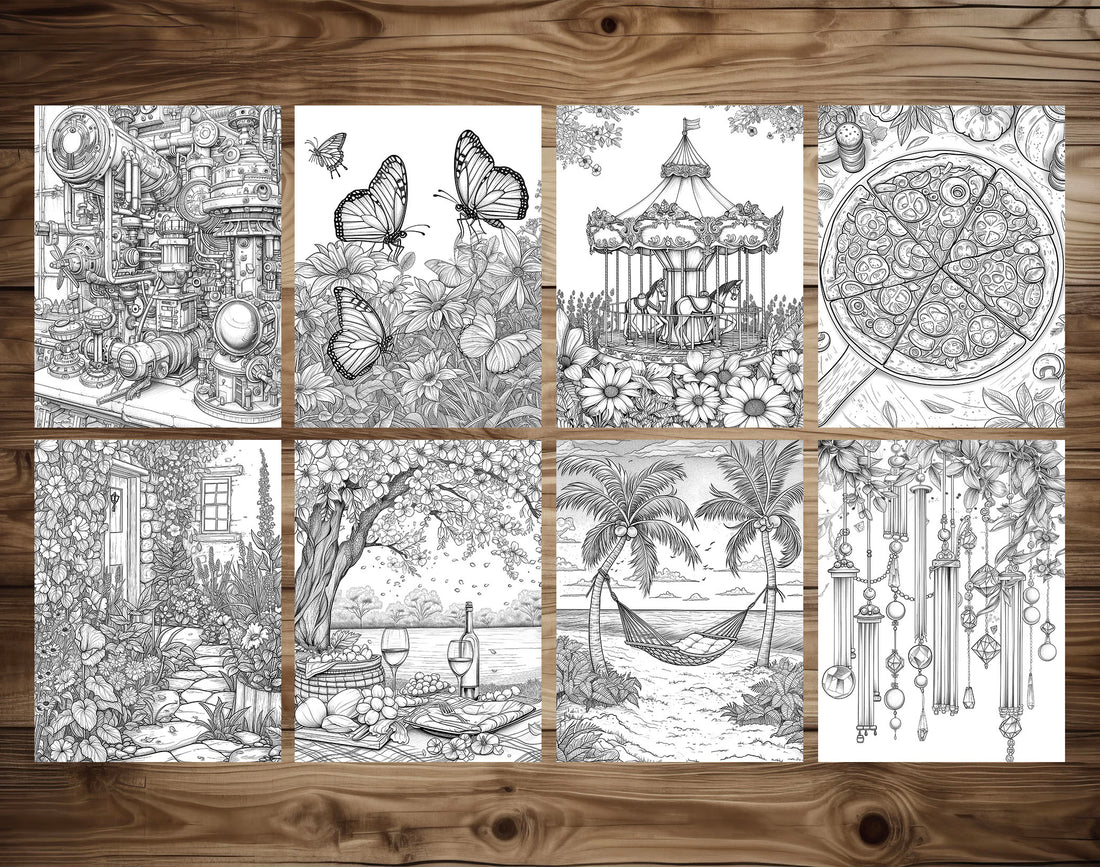 101 Calmness Coloring Pages - Instant Download - Printable – Trending ...