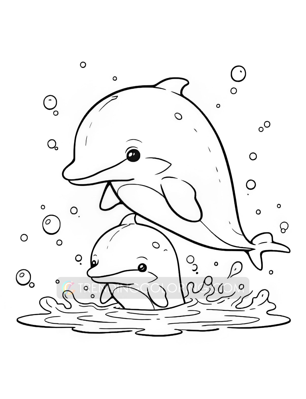 60 Adorable Families Coloring Pages - Instant Download - Printable PDF ...