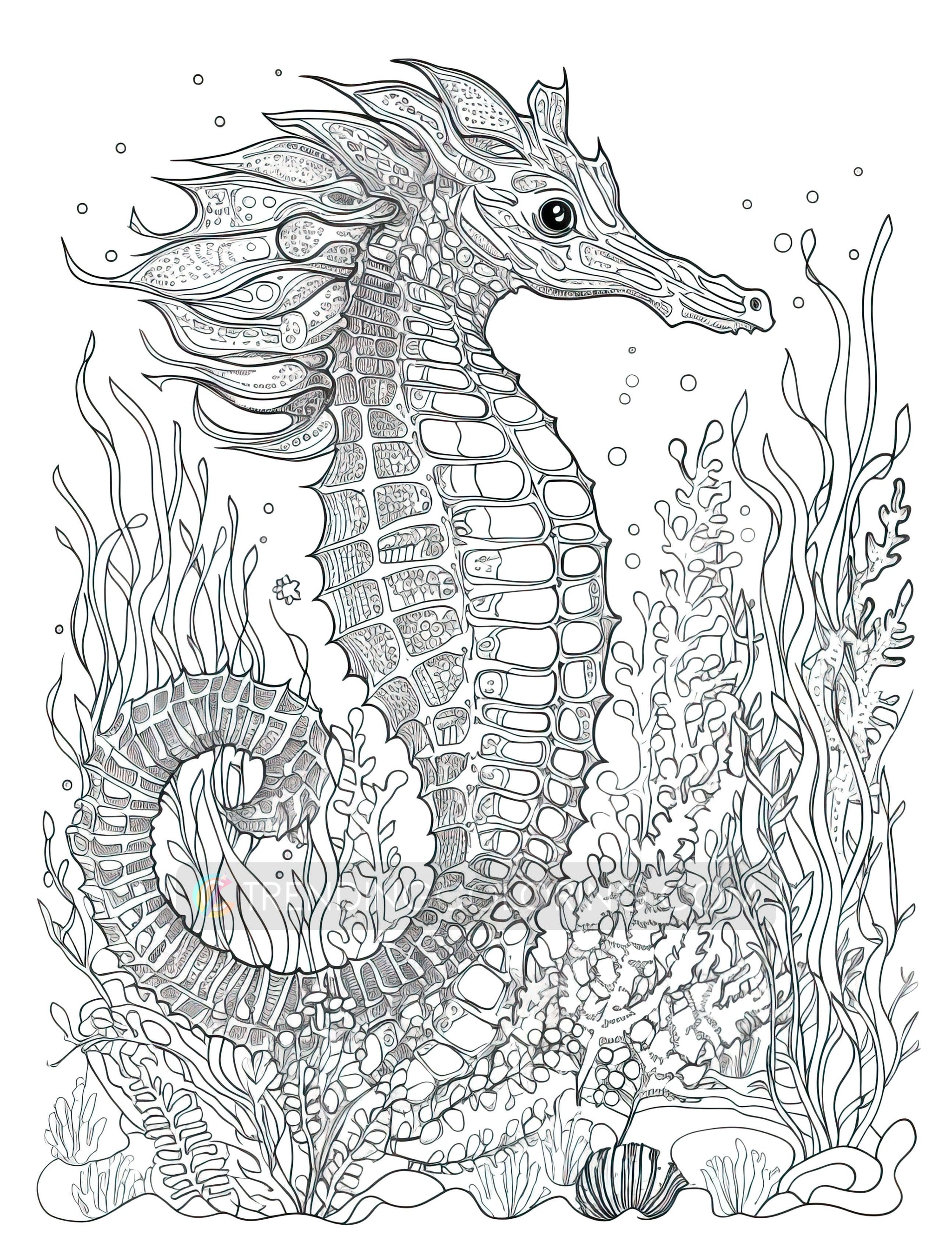 101 Amazing Animal Coloring Pages - Instant Download - Printable ...