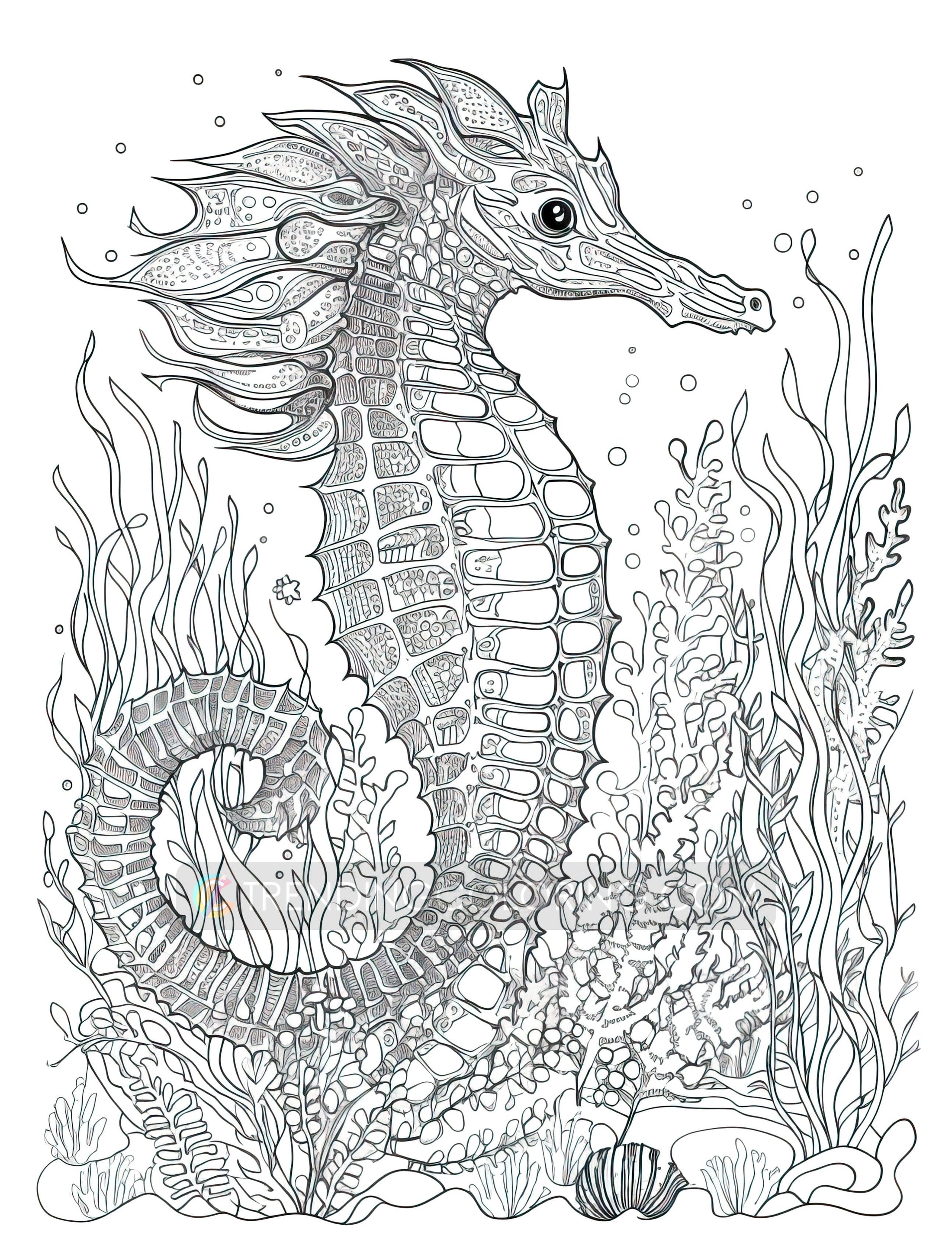 101 Amazing Animal Coloring Pages - Instant Download - Printable ...